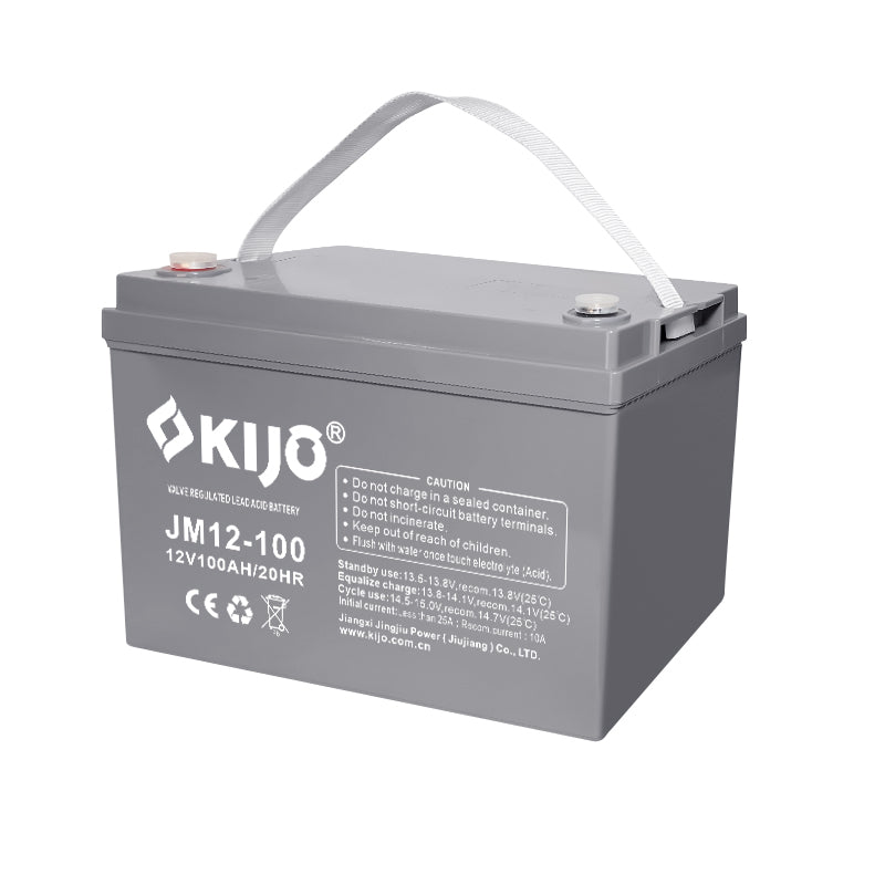 JM Series 12V 100Ah 29.5kg AGM Deep Cycle Battery – KIJO Battery Online ...