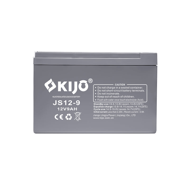 JS Series 12V 9Ah 2.5kg AGM General-purpose Battery – KIJO Battery ...